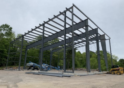 Single-Slope Buildings - Red Iron Steel - Kodiak Steel Buildings