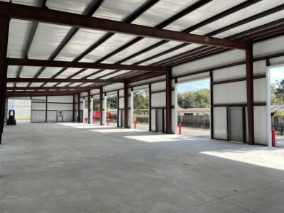 Single-Slope Buildings - Red Iron Steel - Kodiak Steel Buildings