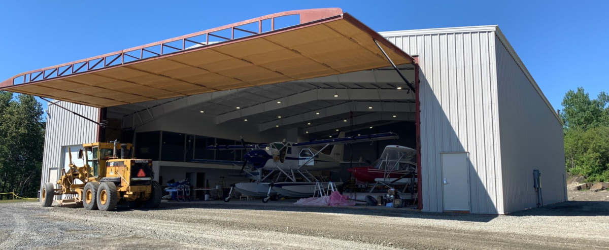100x200 Hangar - Kodiak Steel Buildings