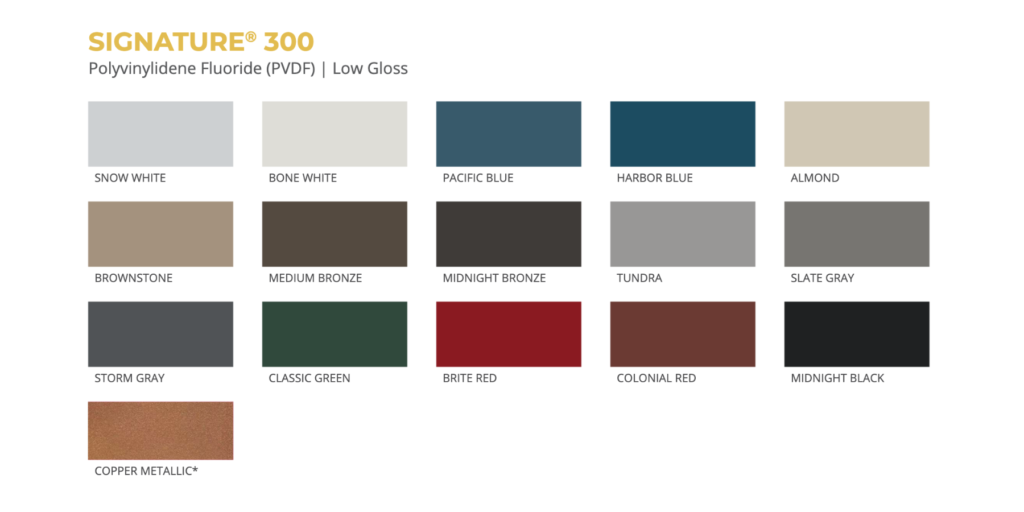 Building Colors - Roof & Wall Panels - Kodiak Steel Buildings